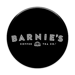 BARNIE'S COFFEE TEA CO. Single Serve K cups for Keurig Brewers Medium Roast Arabica Coffe Beans, Santa's White Christmas, 24 Count