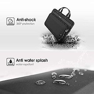 Smatree Heavy Duty Hard Case Compatible for 16.2inch MacBook Pro 2021, for 15.6inch Acer Aspire 5, Predator Helios 300, Nitro 5, for 15.6 inch HP Pavilion (Black)