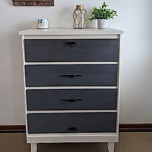 BEYOND PAINT - Furniture, Cabinets and More All-in-One Refinishing Paint Quart - Color :Pewter