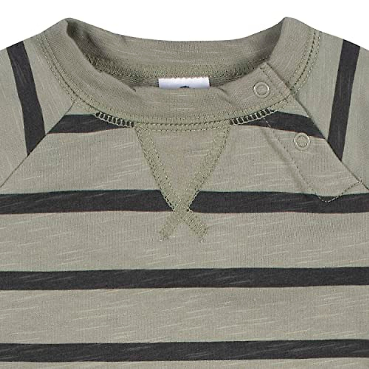 Gerber Baby Boys 2-Pack Long Leg Romper, Green, 24 Months