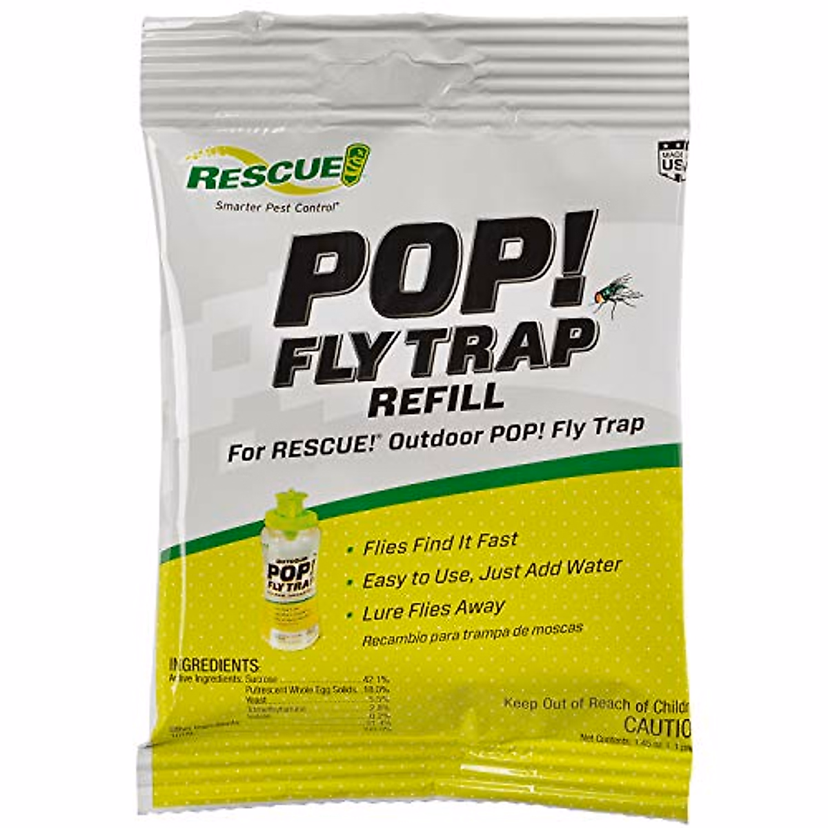 RESCUE! POP! Fly Trap Bait Refill – Outdoor Use