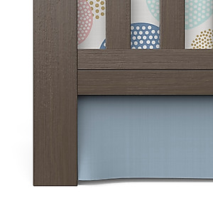 Child Craft Calder 4-in-1 Convertible Crib, Baby Crib Converts to Day Bed, Toddler Bed and Full Size Bed, 3 Adjustable Mattress Positions, Non-Toxic, Baby Safe Finish (Brushed Truffle)