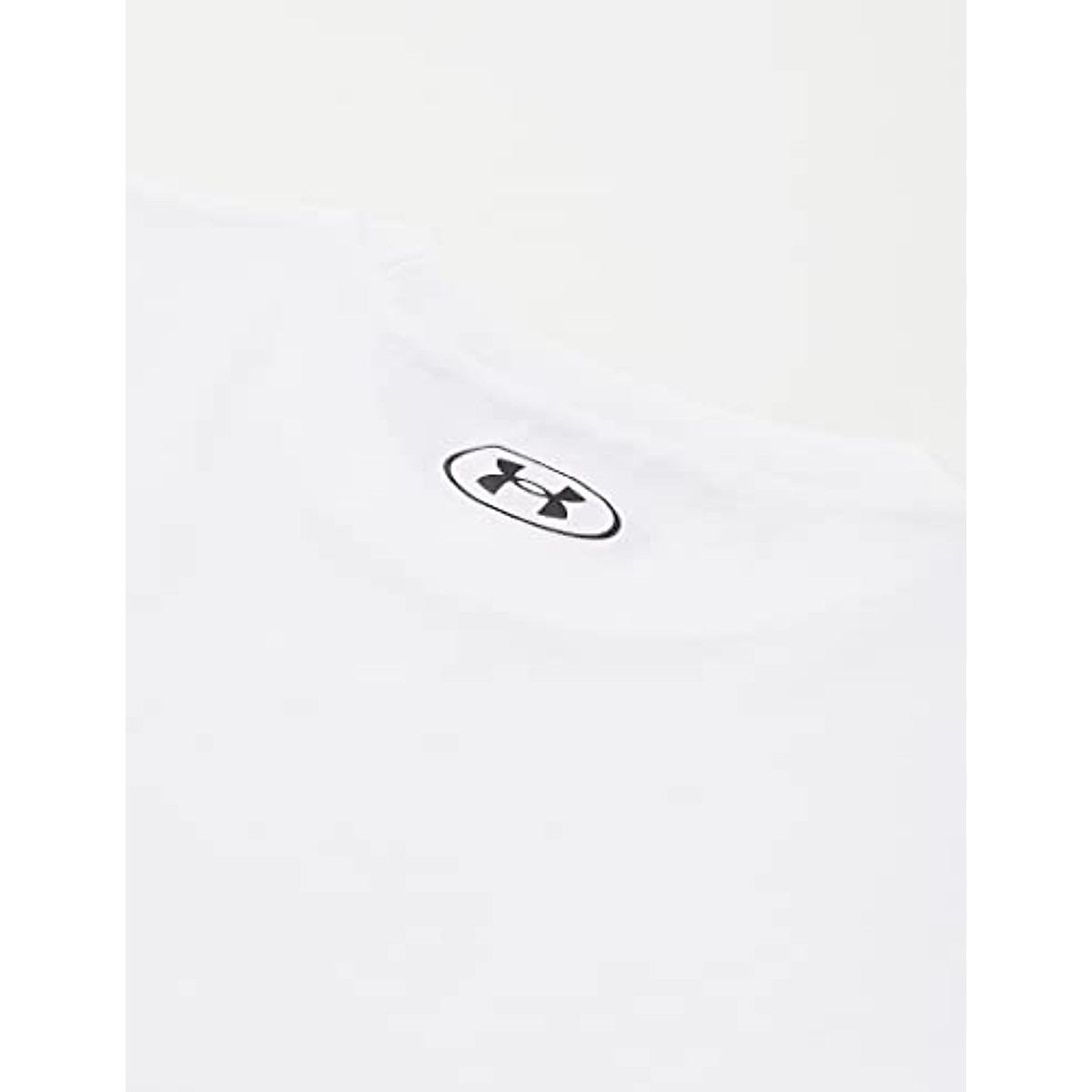 Under Armour Boys' Sportstyle Left Chest Short-Sleeve T-Shirt , White (100)/Black , Youth Large