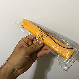 BBAT0043A Unitech BAT9.6V700 AA900MAH 9.6V ELB-B003 Lithonia ELB-B004 9.6v 900mAh Ni-CD Battery Pack Replacement for Exit Sign Emergency Light Fire Batteryhawk, LLC