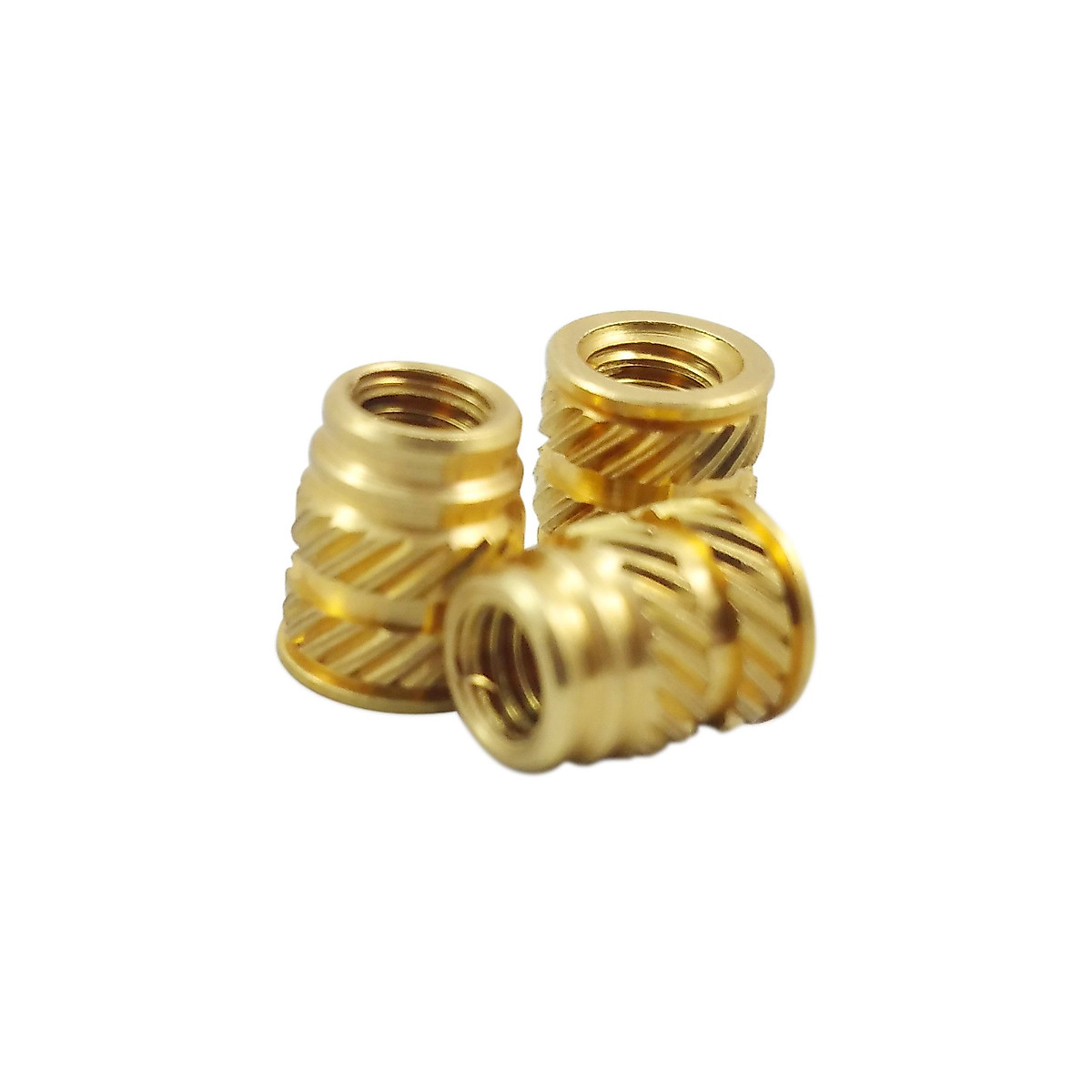 [initeq] #8-32 Threaded Heat Set Inserts for 3D Printing (100, Long)