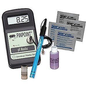 Pinpoint pH Meter KIT Lab Grade Portable Bench Meter Kit for Easy & Precise Digital pH Measurement – Complete 8 Piece Set