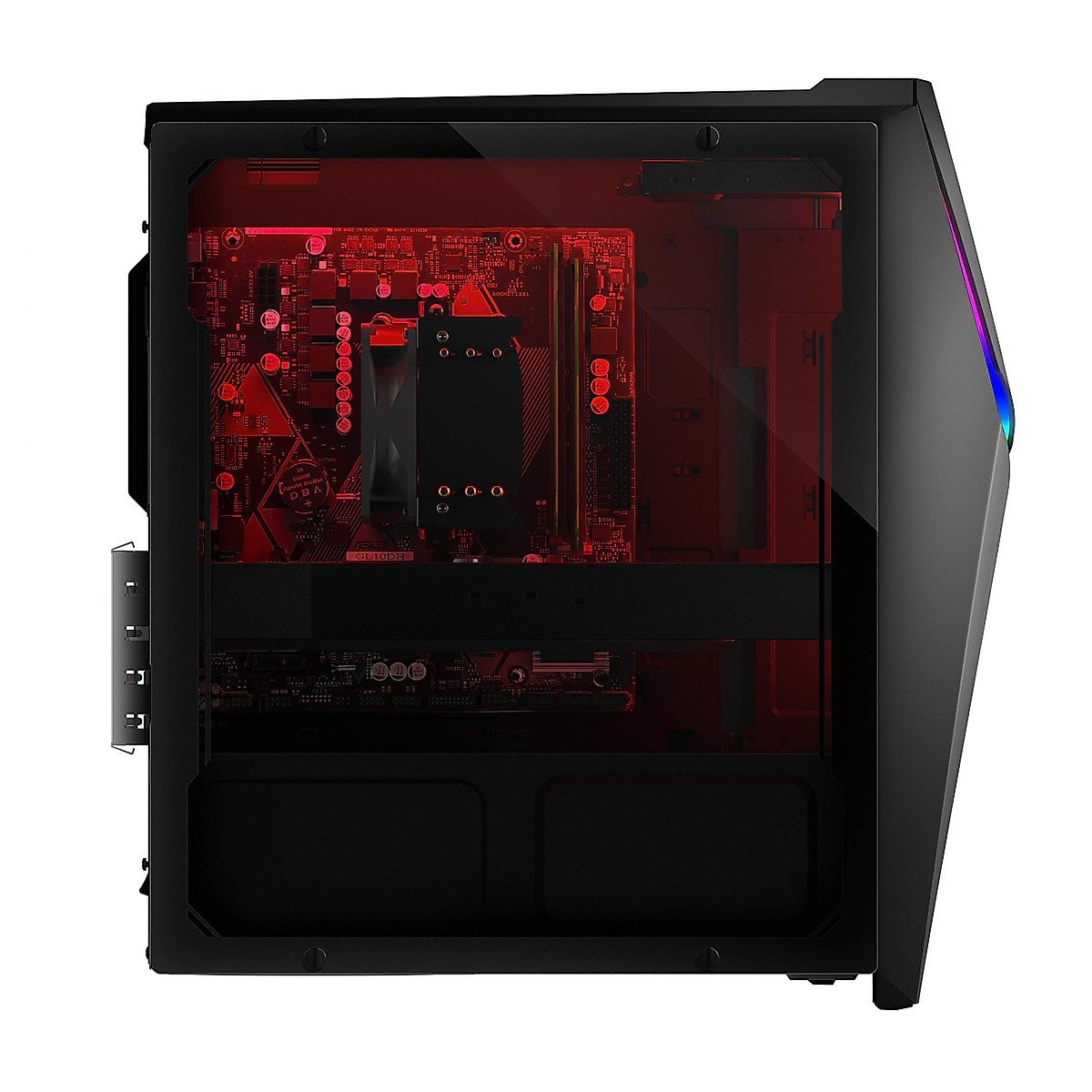 ROG Strix GL10DH Gaming Desktop PC, AMD Ryzen 7 3700X, GeForce GTX 1660 Ti, 16GB DDR4 RAM, 512GB SSD, Wi-Fi 5, Windows 10 Home, GL10DH-AH762