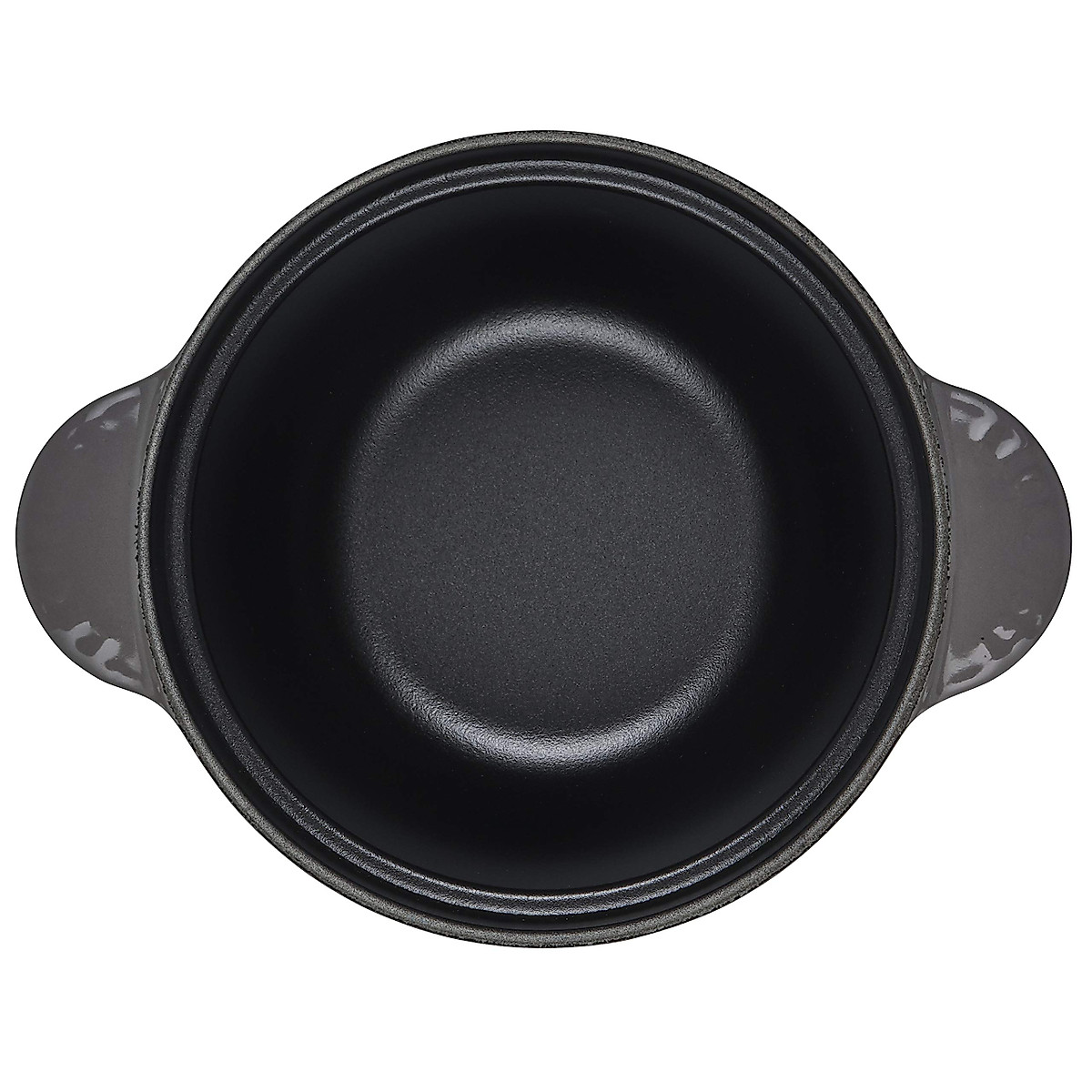 Le Creuset Enameled Cast Iron Rice Pot with Lid & Stoneware Insert, 2.25 qt., Oyster