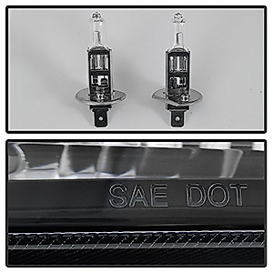 ACANII - For 2005-2007 Ford F250 F350 F450 Superduty Black LED Tube Projector Headlights Headlamps Pair Set Left+Right