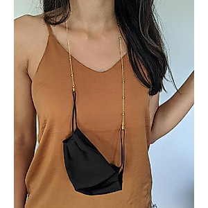 AllenCOCO Glasses Chain, Eyeglass Strap For Women Sunglasses - 14K Gold Eyeglasses Chain, Eye Glasses Holders Around Neck