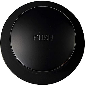 Westbrass Y593144-12-12 14" Black Tubular Bath Waste & Overflow Assembly with Tip-Toe Drain Plug and Two-Hole Faceplate, Oil Rubbed Bronze, 1 Pack