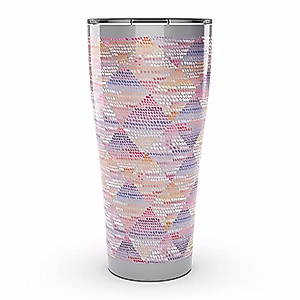 Tervis Yao Cheng - Sunset Dots Triple Walled Insulated Tumbler Travel Cup Keeps Drinks Cold & Hot, 30oz, Stainless Steel