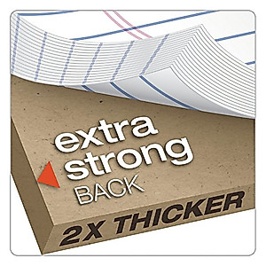 Ampad 20-070R 20070 Gold Fibre Pads, 8 1/2 x 11 3/4, White, 50 Sheets (Pack of 12)