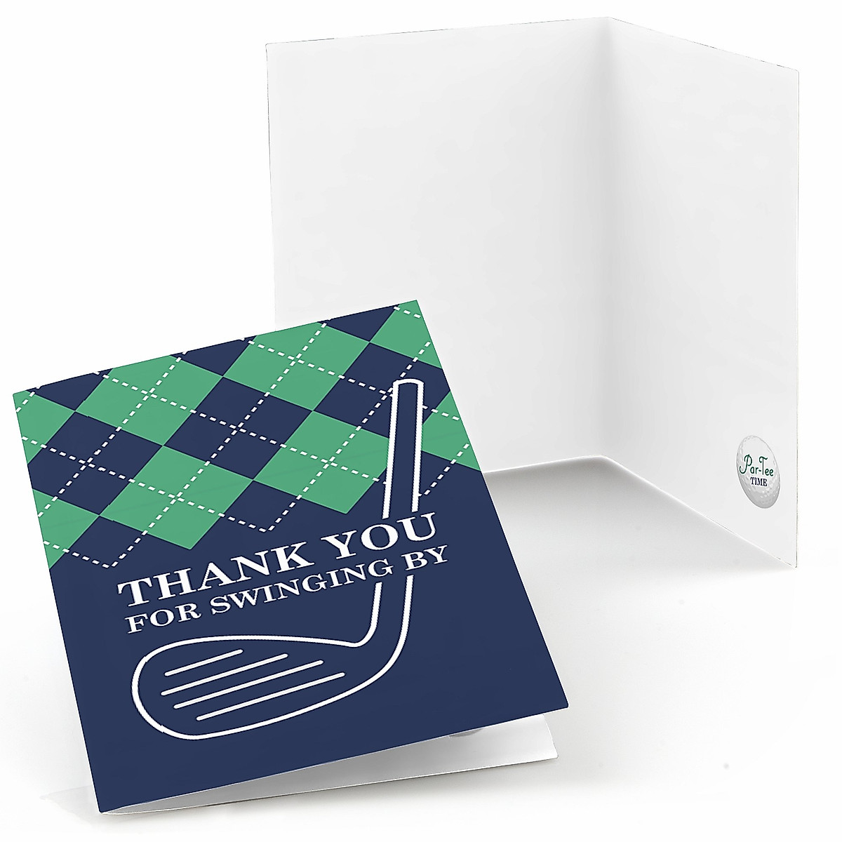 Par-Tee Time - Golf - Birthday or Retirement Party Thank You Cards (8 count)