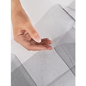 Halloween Tulle Fabric Roll 6 Inch x 100 Yards Tulle Ribbon 300 Ft Tulle Netting Fabric Spool DIY Decorative Tulle Roll for Halloween Decoration DIY Crafts Wedding Party Skirts Bows (Black)