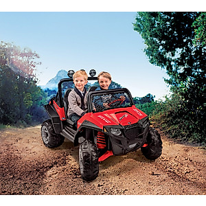 Peg Perego Polaris RZR 900 Ride On, 12V - Red (Model #IGOD0066)