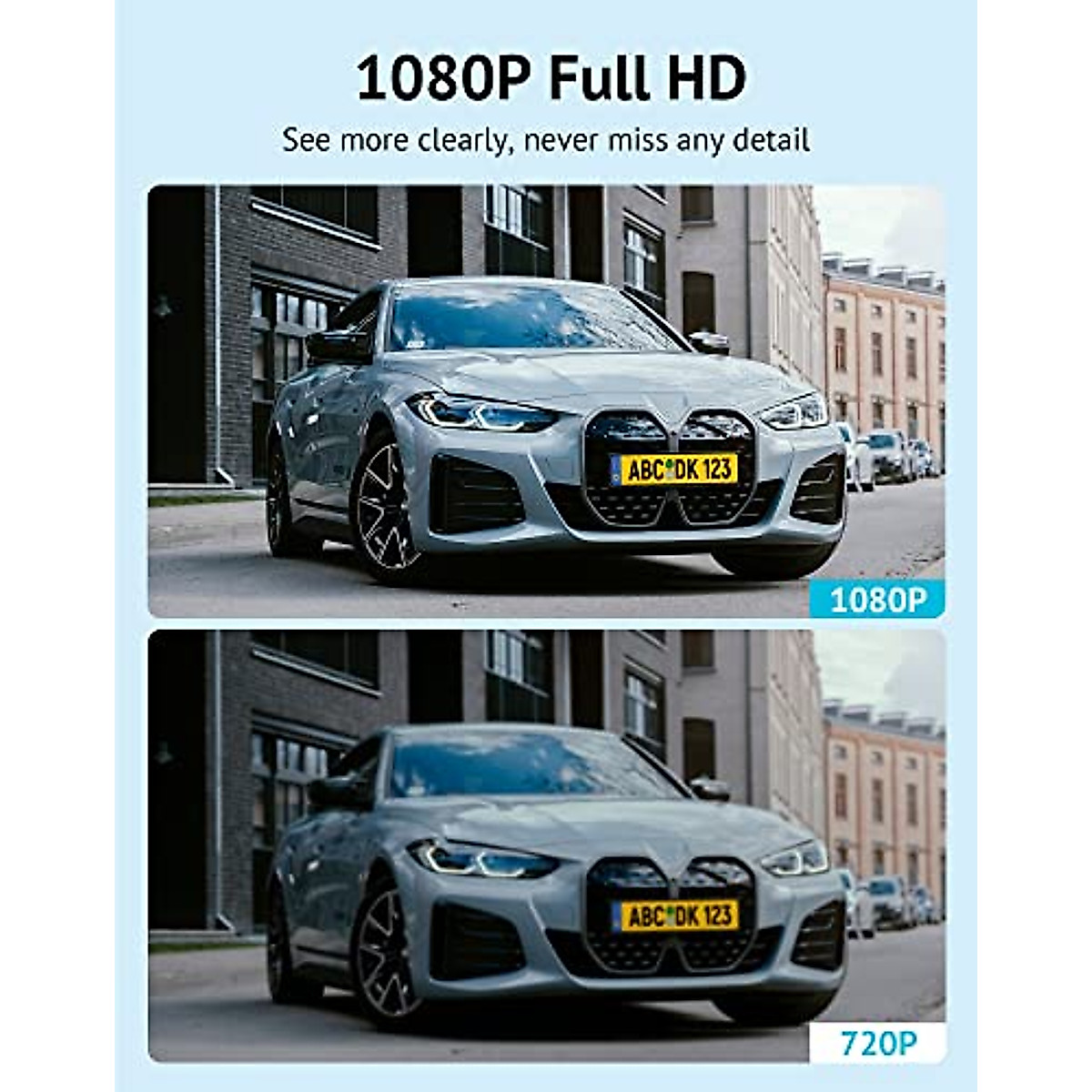 LaView Outdoor Security Cameras 1080P HD,Cameras for Home Security with AI Human Detection,Waterproof IP65,2-Way Audio,Clear Night Vision,2.4G WiFi,SD Card Slot&US Cloud Storage,Work with Alexa,ONVIF