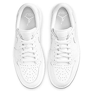 Jordan Mens Air 1 Low Golf DD9315 101 Triple White - Size 10
