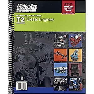ASE Test Prep Medium and Heavy Truck Study Guide Set - ASE T1-T8 (Motor Age Training)