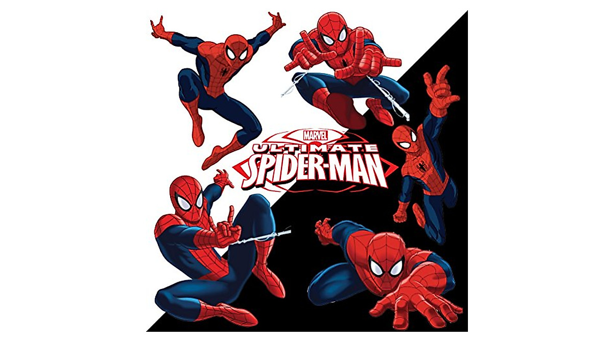 Spiderman Sticker Pack - Perfect Kids Room Decor