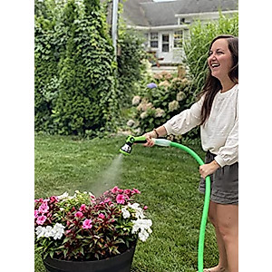 Flexon Featherlite 5/8 x 50 Flexible Garden Hose, 50 ft, Green