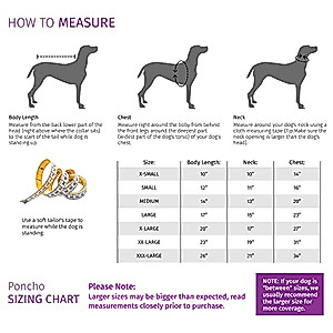 HDE Dog Raincoat with Clear Hood Poncho Rain Jacket for Small Medium Large Dogs Dinosaurs - L