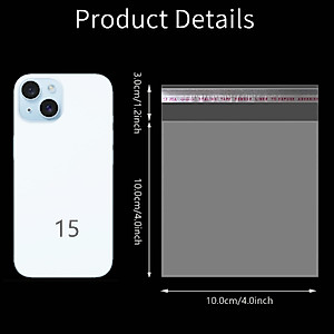 Cookie Bags for Gift Giving, 200PCS 4x4 Inches Self Sealing Cellophane Bags, Clear Resealable Cellophane Bags Self Adhesive Individual Christmas Cookie Bags for Packaging Candy,Treat,Snacks and Favors