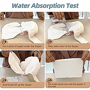 Baby Cloth Nappies for Babies 10 Pack Washable Nappies Diapers 5 Cloth Diapers & 5 Reusable Nappies Inserts Adjustable Super Absorbent Pocket Nappy for Infants (Blue Bear Balloon Flamingo)