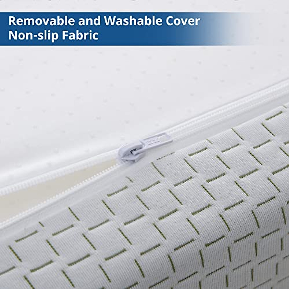 FONTOI Full Size Mattress in a Box, 10 inch Bed Mattresses Made in USA with Breathable Bamboo Cover, Cooling Gel Green Tea Memory Foam, Medium Firm (10IN-MDR-Full)