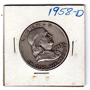 1958-D Franklin Half Dollar