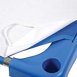 Constructive Playthings Set of Six 43 1/2" L. x 21 1/4" W. x 5" H. Rest-Time Cot Sheets 50% Poly, 50% Cotton with 1-2% Shrinkage Limit