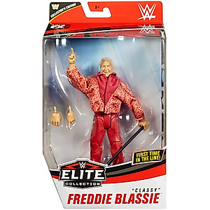 WWE MATTEL Elite Collection Classy Freddie Blassie Deluxe Action Figure with Realistic Facial Detailing, Iconic Ring Gear & Accessories