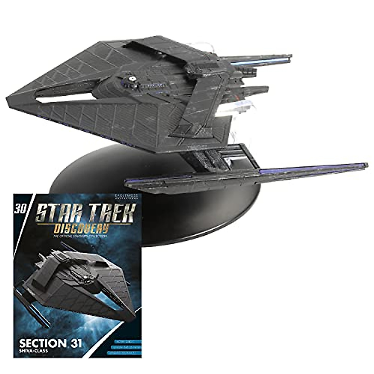 Star Trek The Official Discovery Starships Collection | Section 31 Ship with Magazine Issue 28 by Eaglemoss Hero Collector