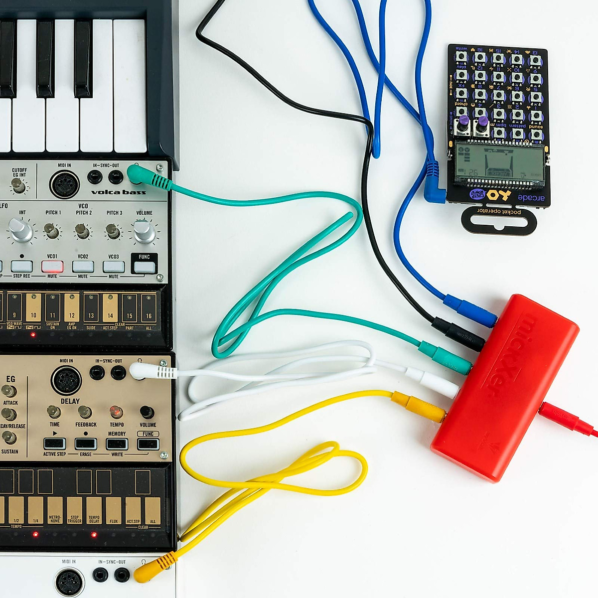 myVolts mickXer 5-way Passive Mixer with Noise Filtering - Console Black