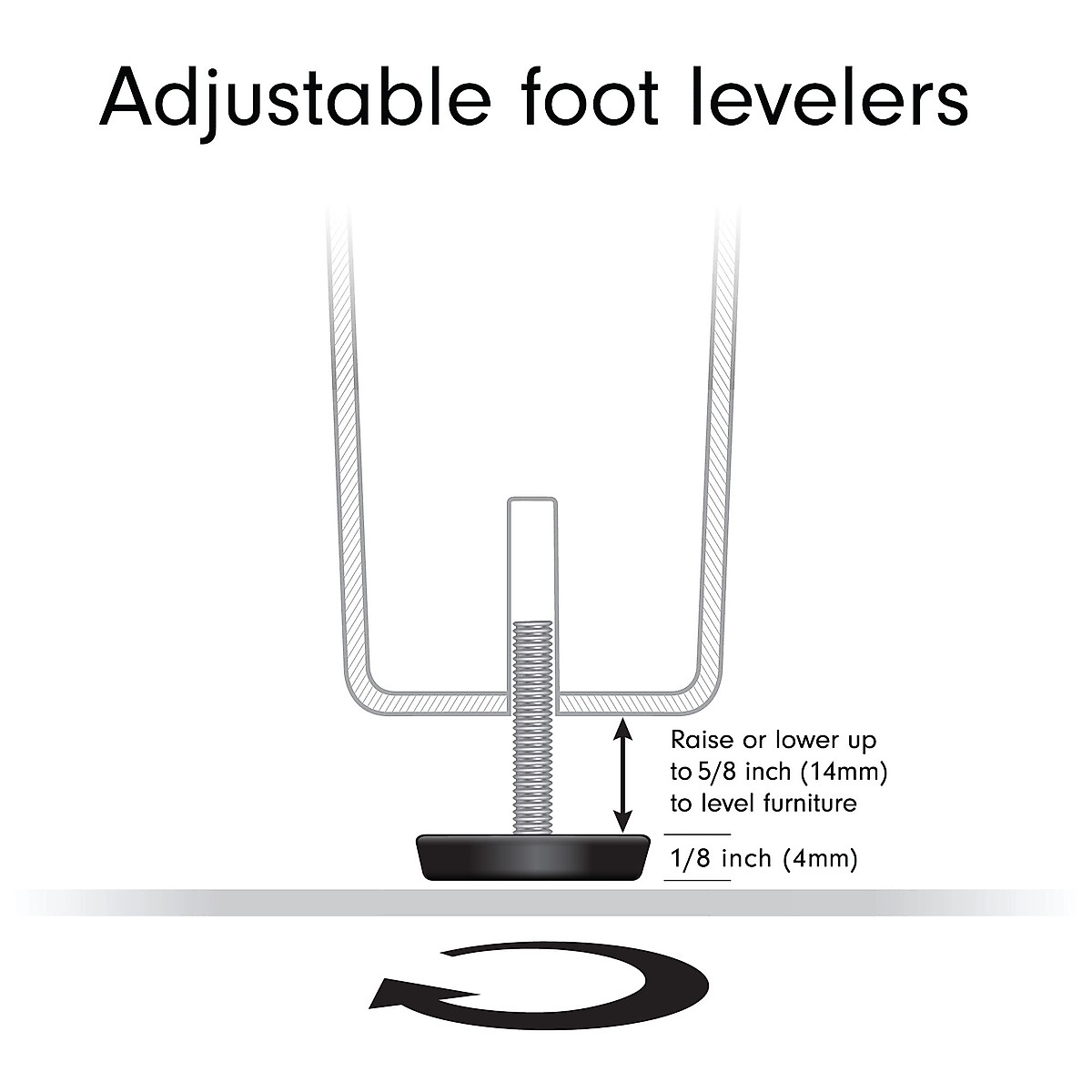 Henn&Hart 68" Tall Rectangular Bookcase in Blackened Bronze, for Home Office, Living Room