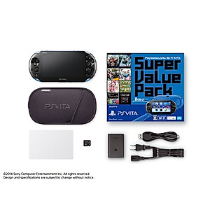 PlayStation Vita Super Value Pack Wi-Fiモデル ブルー/ブラック
