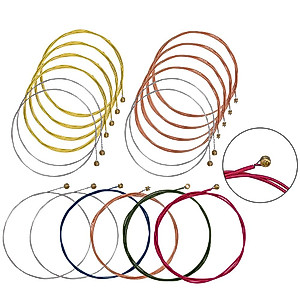 Guitar Accessories Include Acoustic Guitar Strings, Capo, 3-in-1 Restring Tool, Picks, Pick Holder, Bridge Pins, Nuts & Saddles, Finger Protector, Finger Picks (g220809)