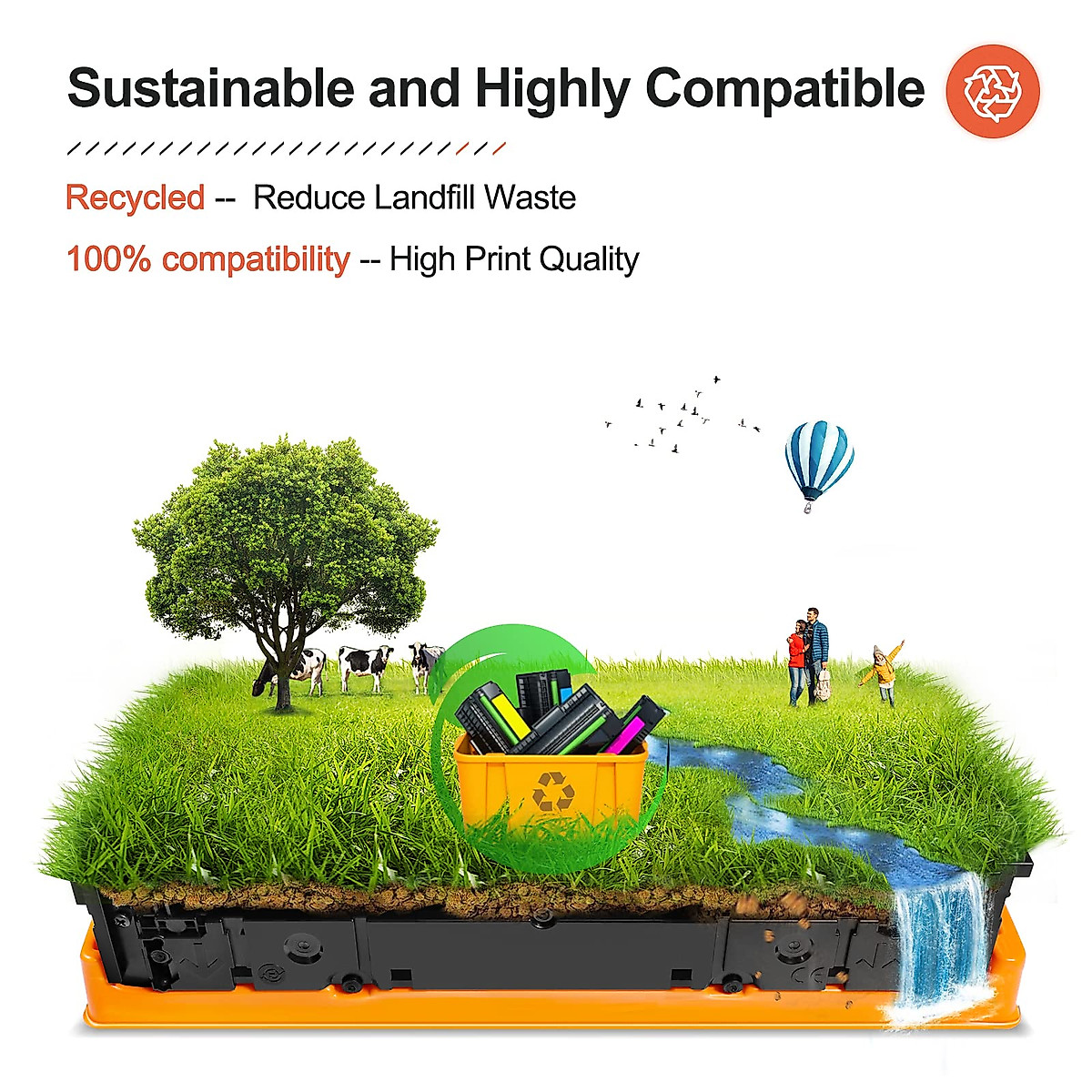 v4ink Remanufactured Toner Cartridge Replacement for HP 305X 305A CE410X CE410A Toner High Yield Black Ink for HP Pro 400 MFP M475dn M475dw M451nw M451dn M451dw PRO 300 M375nw M351 Printer