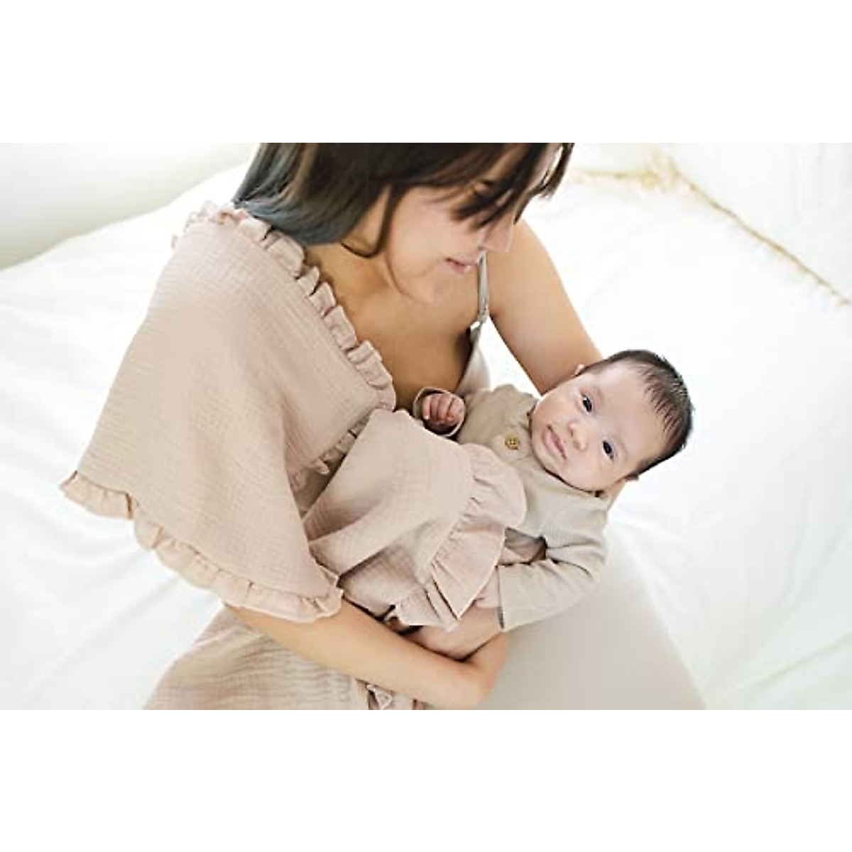 Leyl&Ari Toddler Blanket (Dusty Rose)