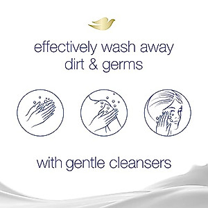 Dove Beauty Bar Gentle Skin Cleanser Moisturizing For Gentle Soft Skin Care Awakening More Moisturizing Than Bar Soap 3.17oz 3 Bars (Pack of 2)