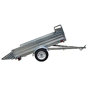 Detail K2 MMT5X7G 5 ft. x 7 ft. Multi Purpose Utility Trailer Kits (Galvanized)