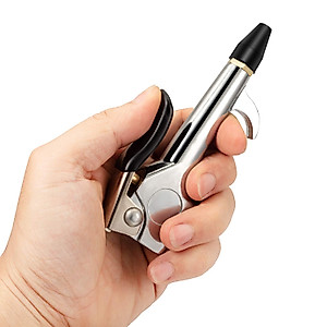 4 Pieces 1/4 NPT Lever Blow Gun Air Nozzle Blow Gun Dust Cleaning Blower Gun with Rubber and Safety Tip Nozzles Blow Gun Air Tool for Home Shop Garage Industry