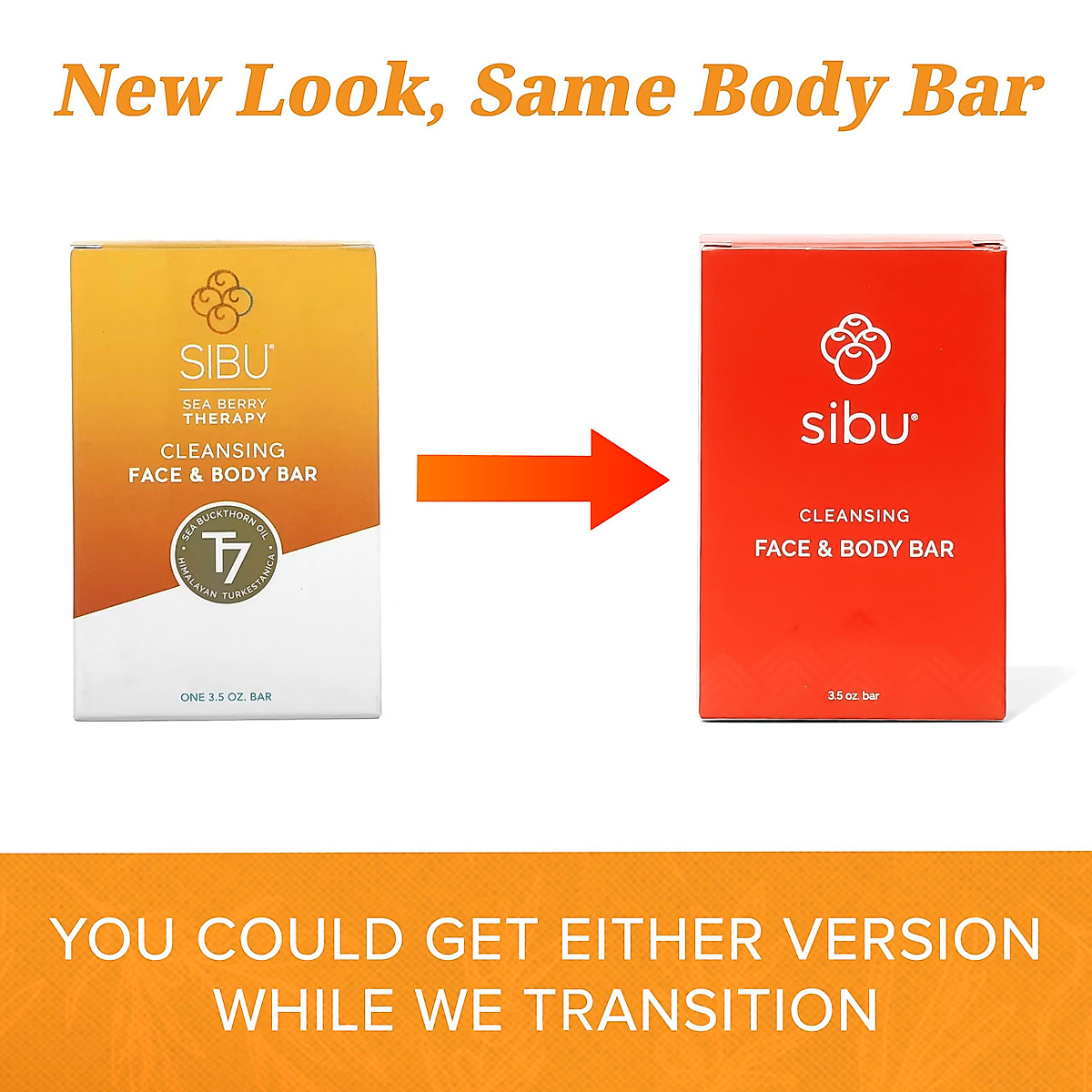 sibu Sea Buckthorn Soap, Cleansing Face & Body Bar with Citrus Scent (3-Pack) – Moisturizes Skin, Reduces Redness and Blemishes, and Calms Sensitive Skin