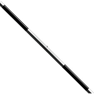 Cannon Paddles Escape E Kayak Paddle with Black Fiberglass Reinforced Polymer Blades (2-Piece), Silver/Black, 240cm