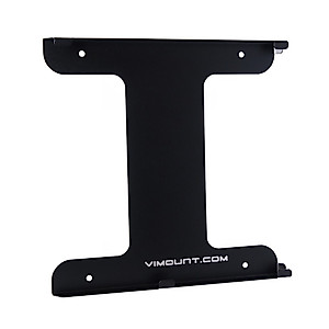 ViMount Wall Mount Compatible with PlayStation 4 PRO + 2pcs Controller Wall Mount - Black