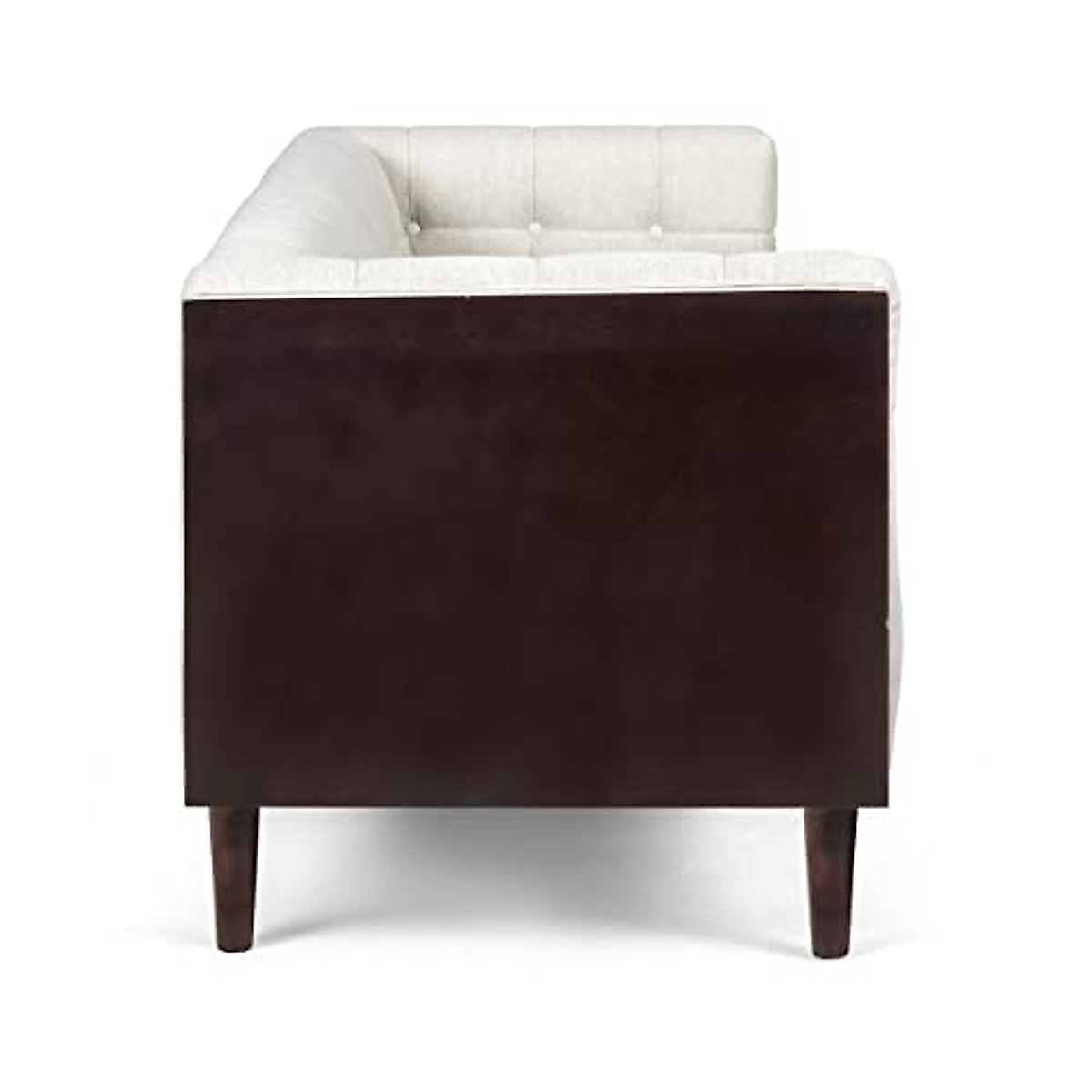 Christopher Knight Home McLarnan Tufted 3 Seater Sofa - Beige/Brown