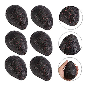 IMIKEYA 6pcs Imitation Avocado Home Decor Artificial Fruit Decor Faux Avocados Fake Fruit Decor Festival Decorations Photography Props Artificial Greenery Fruits Household Foam Accessories