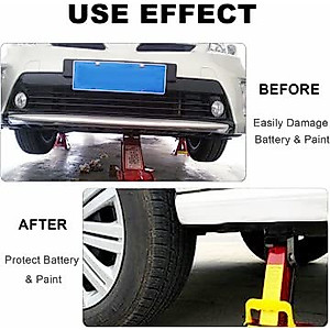 DEDC Jack Pads for Corvette - 4Pcs, Non-Slip Rubber Pucks Design to Safe Lifting of C5 C6 C7 C8 GS Models, Essential Garage Accessories for Corvette Owners