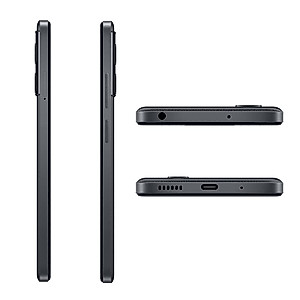 Poco M5 4G LTE GSM (128GB + 6GB) 50MP Triple Camera 6.58" Octa Core (NOT for USA Market) Global Unlocked + (w/Fast 51w Car Charger) (Black (Global Version))