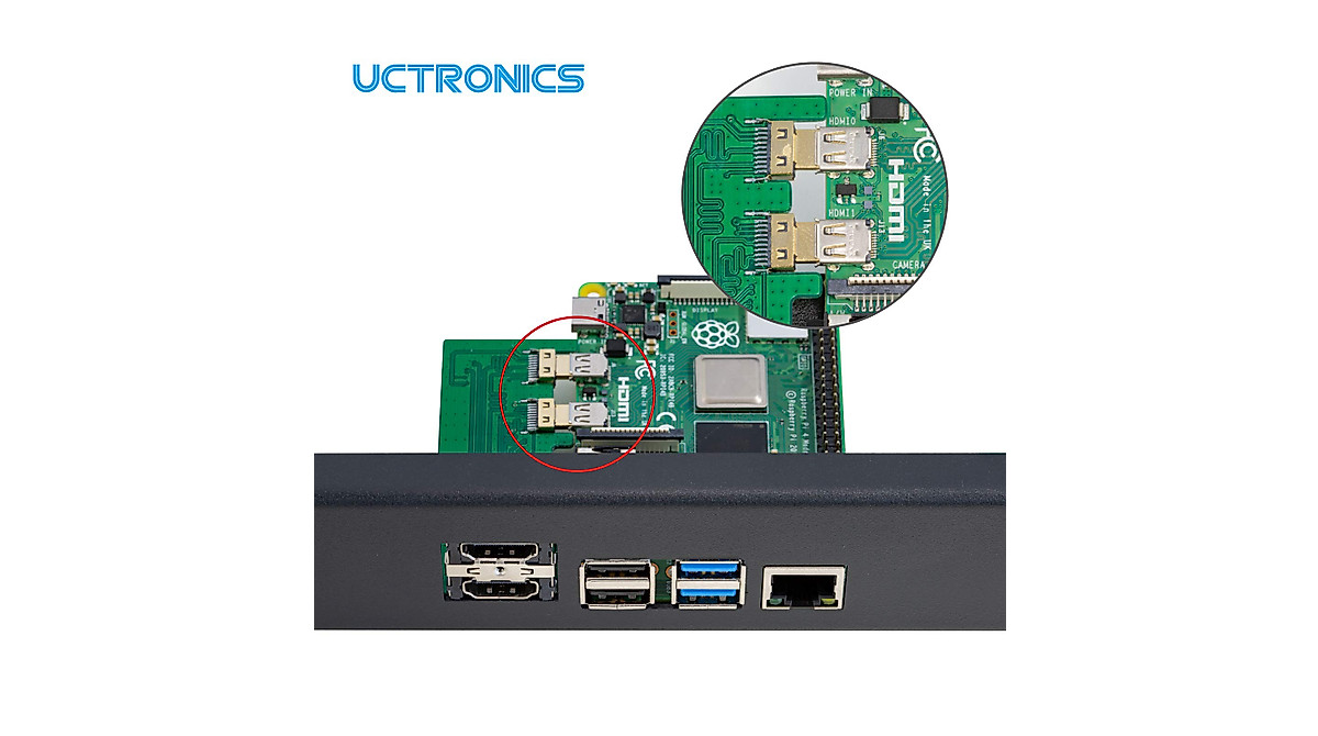 UCTRONICS Raspberry Pi Rack Mount - Up to 4 Units